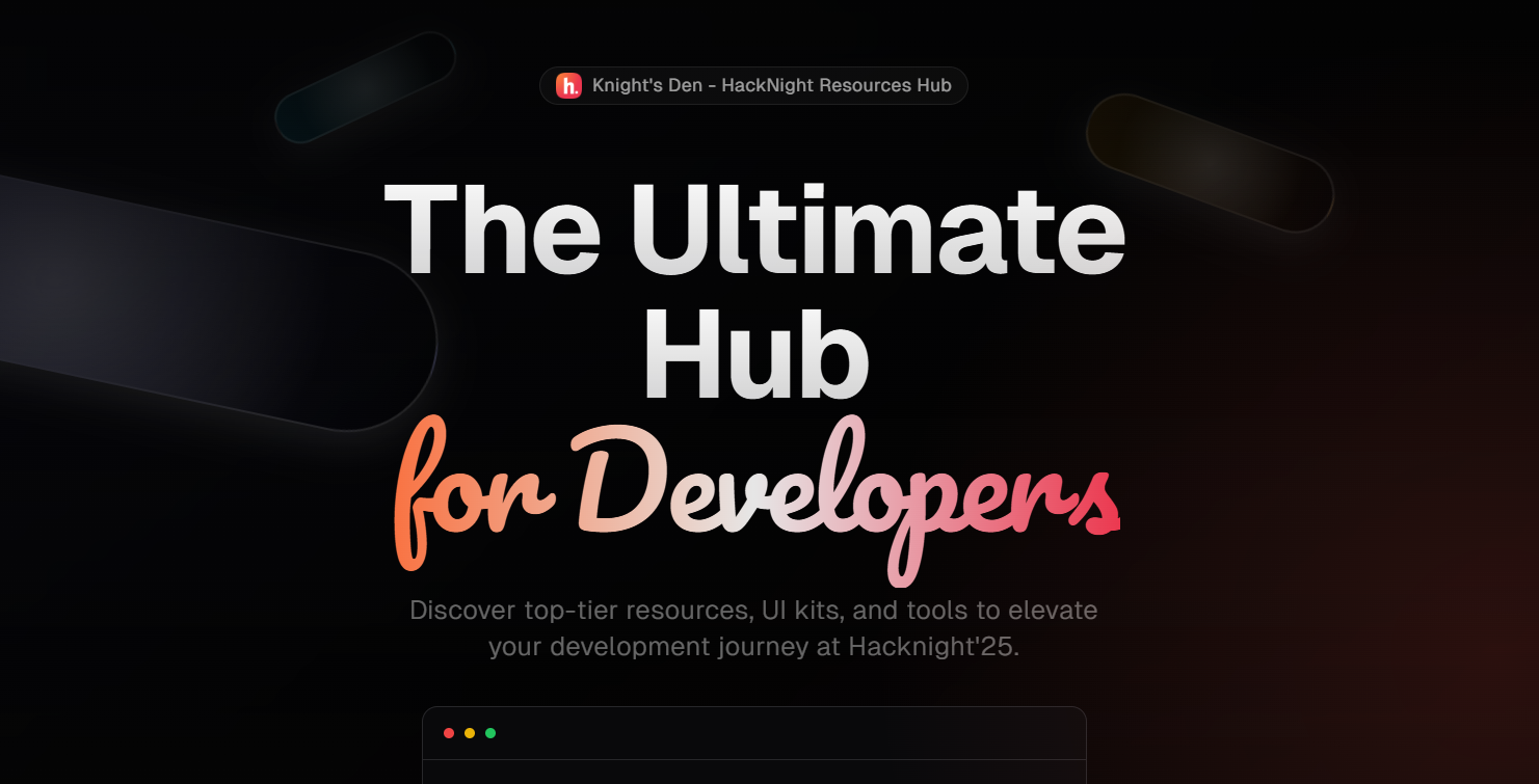 Knight's Den | HK'25